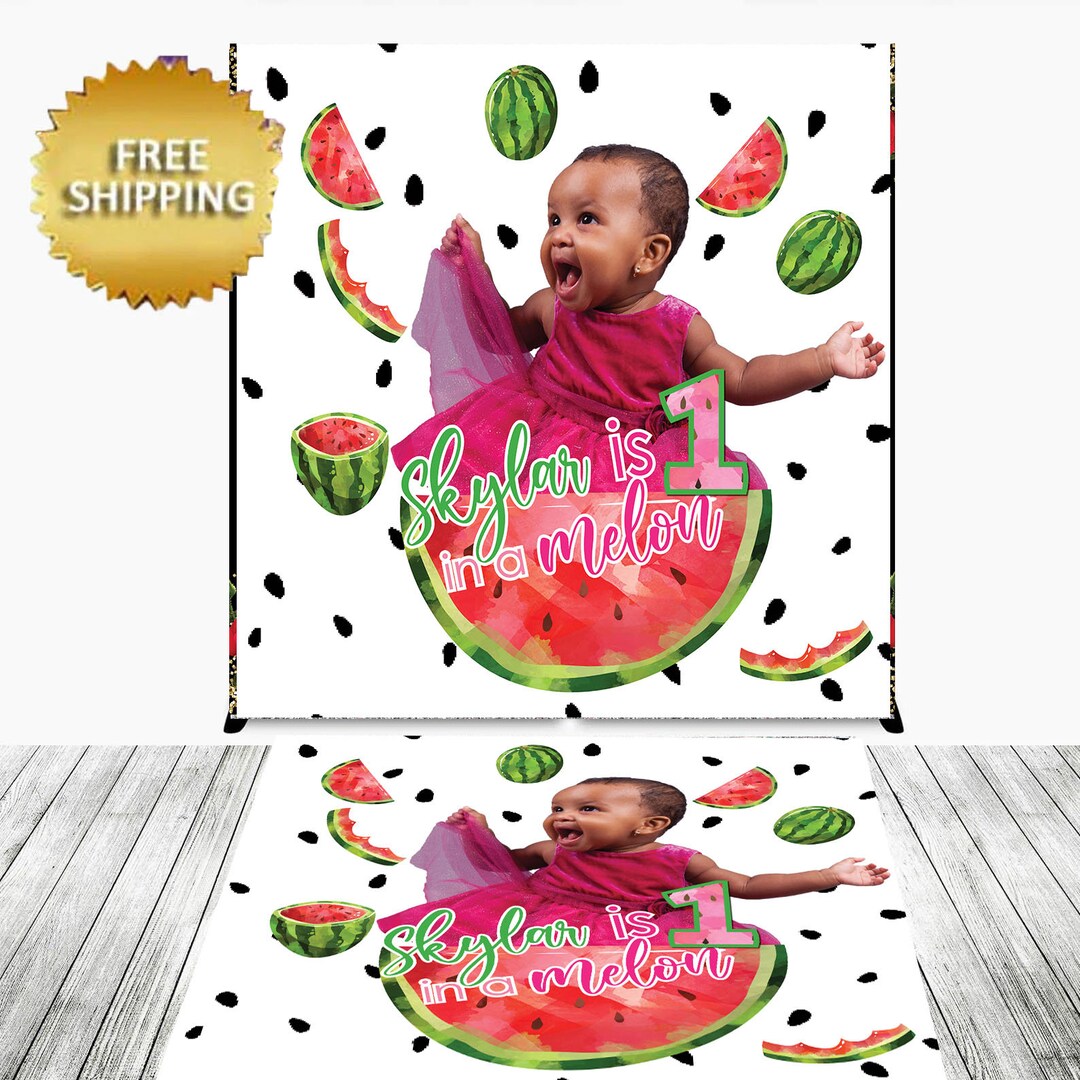 One in a Melon Sticker, Removable Sticker, Removable Decal, Floor ...