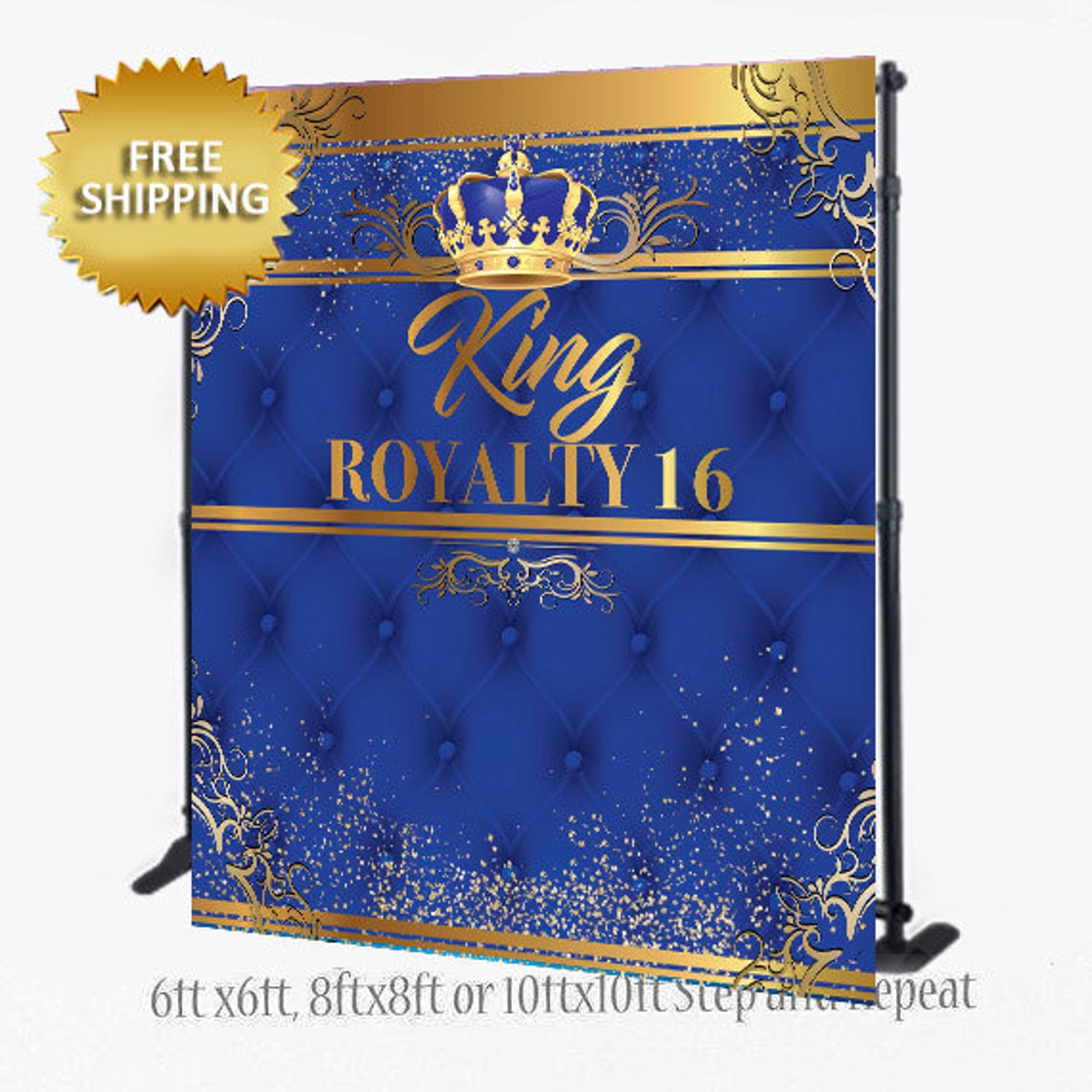 Sweet 16 Backdrop 16th Birthday Backdrop Prom Backdrop Step | Etsy