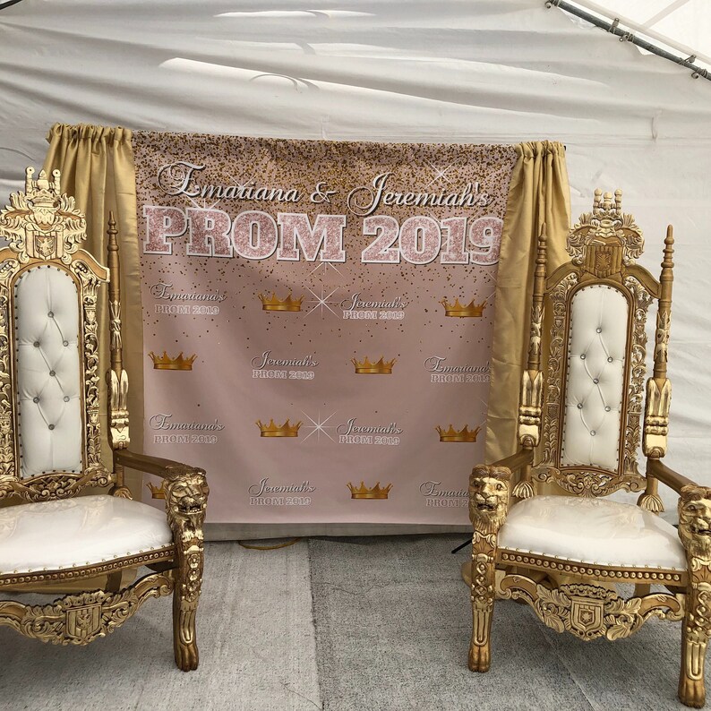 Prom Step and Repeat Backdrop 2K22 Prom Step and Repeat Rose - Etsy