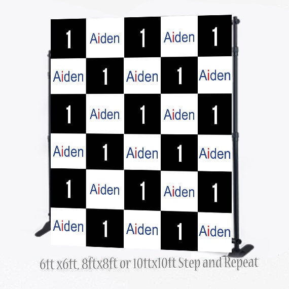 8X8 Photo Booth Backdrop Race Car Step and Repeat Fast Cars | Etsy