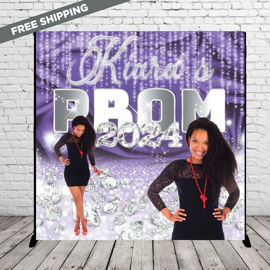 Prom Step and Repeat, Prom Backdrop, Silver Bling, Photo Step and ...