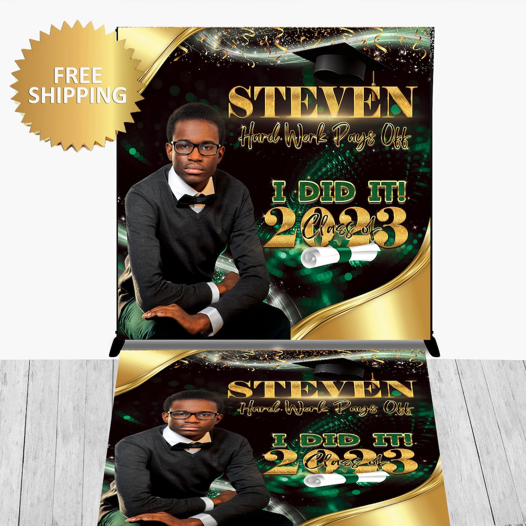 Backdrop and Decal, Photo Backdrop,graduation Backdrop and Decal, 2023 ...