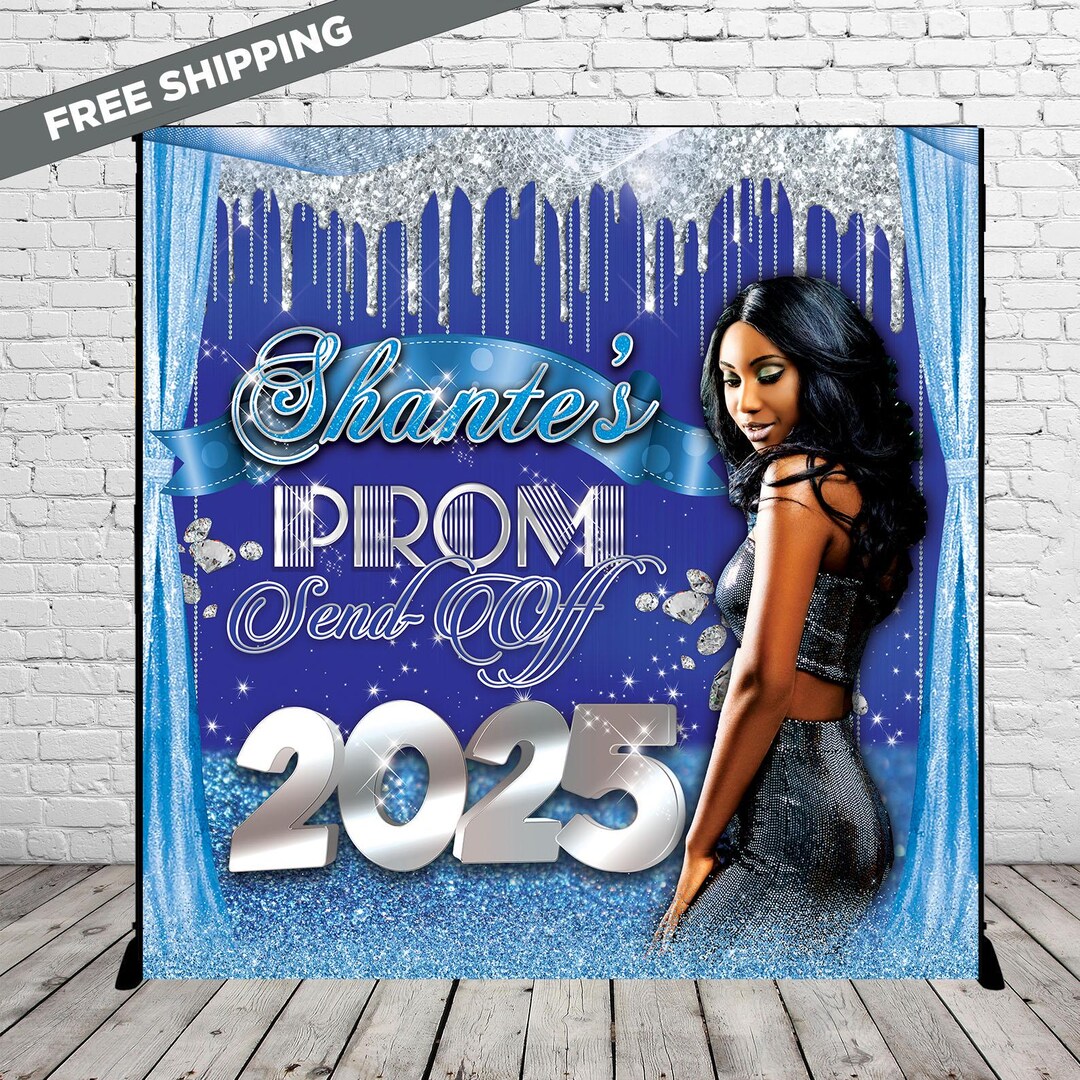 Prom Backdrop, Prom Step and Repeat, 2025 Prom Backdrop, Prom Banner ...