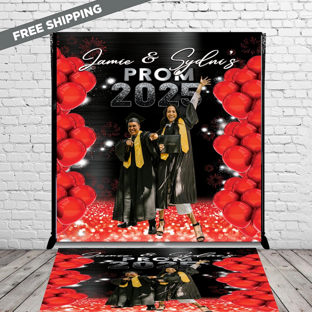 Prom Send off Bundle Deal, Bundle Backdrop, Prom Step Repeat, Backdrop ...