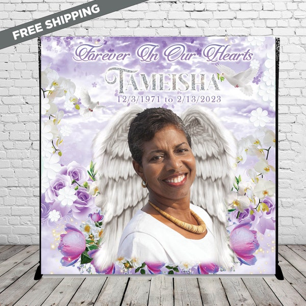 Funeral Backdrop - Etsy