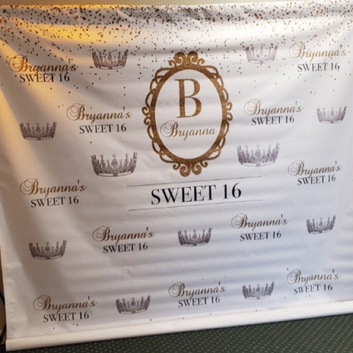 Birthday Backdrop Fleur De Lis Backdrop 8X8 Photo Booth | Etsy