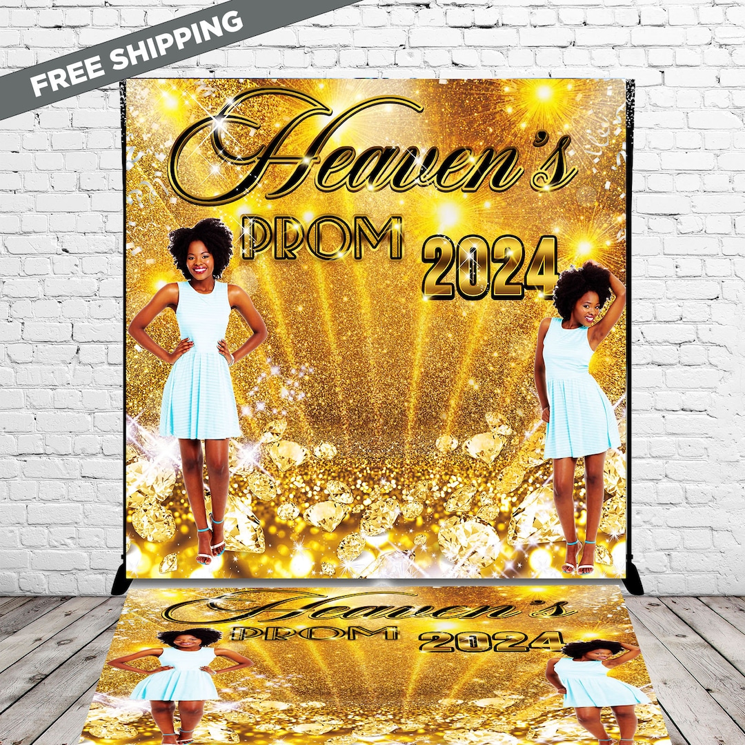 Floor Decal Sticker and Backdrop, Prom Backdrop, Prom Step and Repeat ...