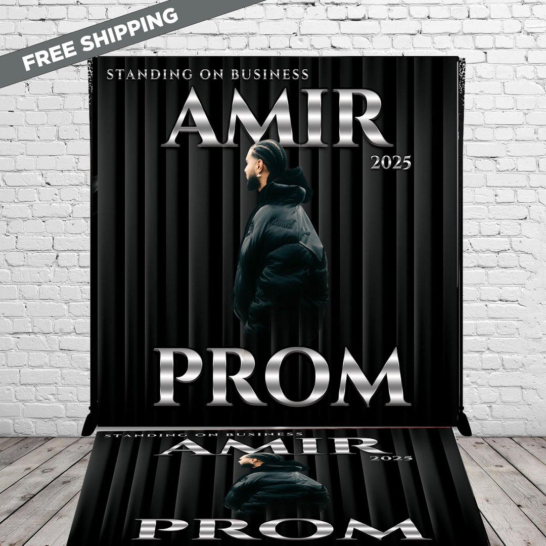 Prom Send off Bundle Deal, Bundle Backdrop, Prom Step Repeat, Backdrop ...