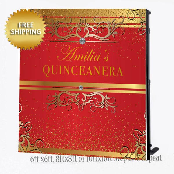Mis Quince Photo Backdrop - Etsy