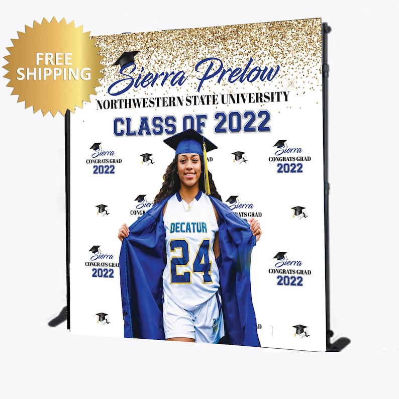 Photo Backdrop Class of 2022 Class of Graduation Backdrop - Etsy