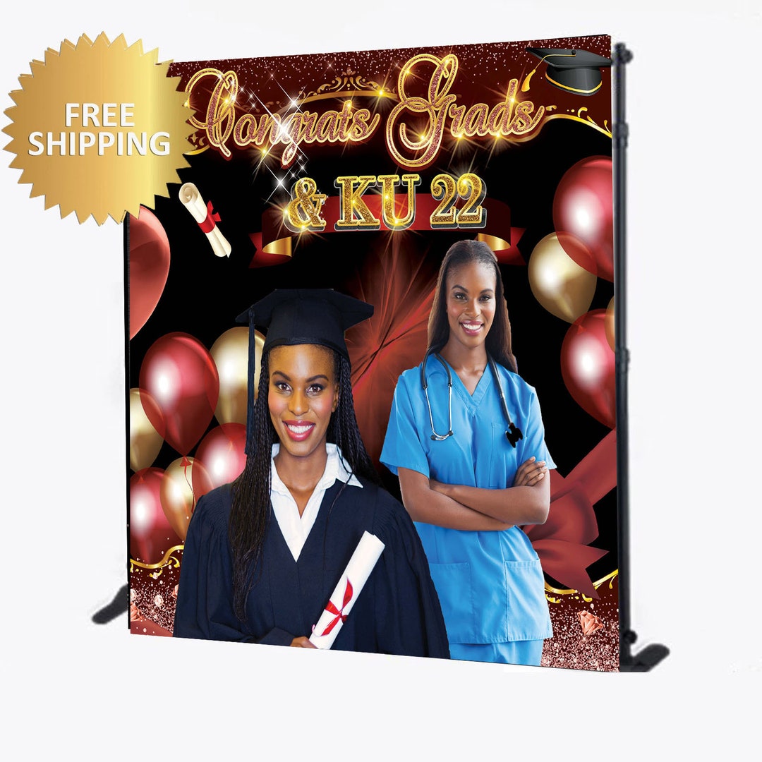 2022 Graduation Step and Repeat Photo Backdrop Prom Backdrop Photo Step ...