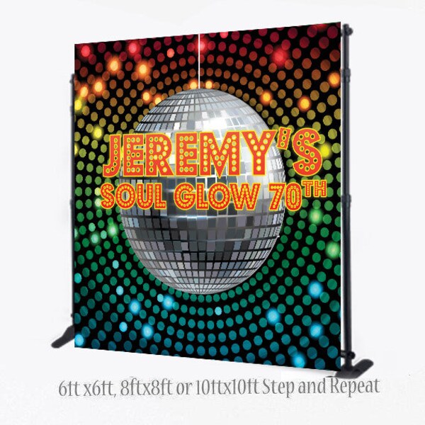 Disco Backdrop - Etsy
