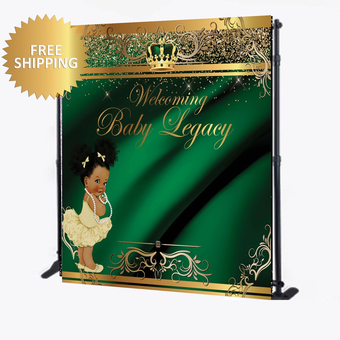 Royalty Step and Repeat Backdrop, Gender Reveal Backdrop, Princess ...