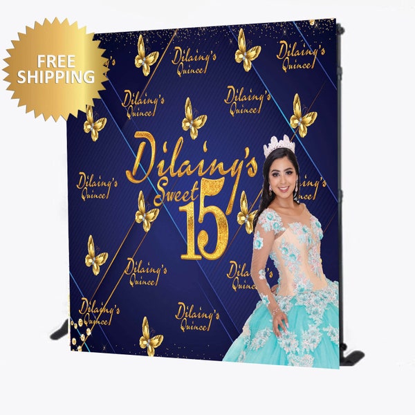 Mis Quince Photo Backdrop - Etsy