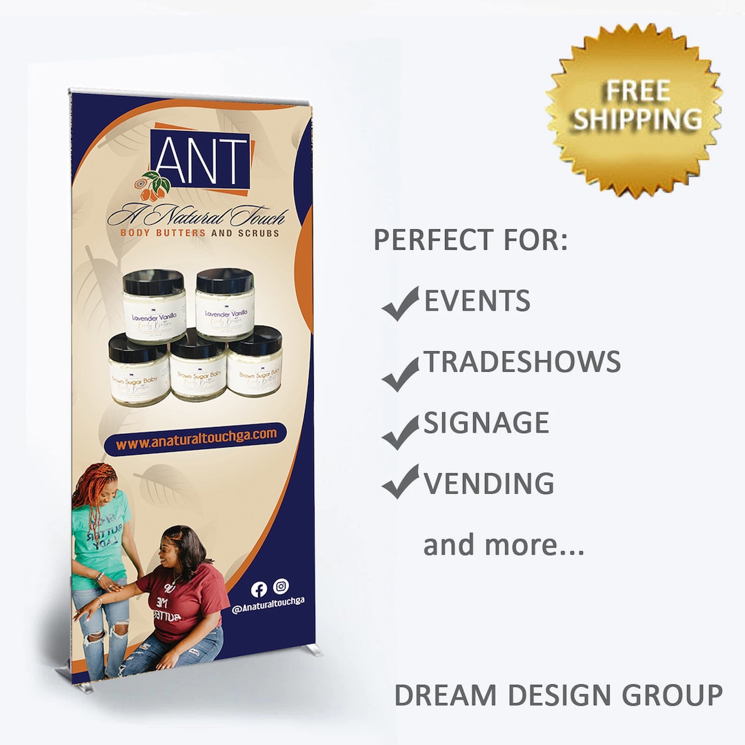 Pop up Shop Banner, Pop up Retractable Banner, Custom Roll up Banner ...