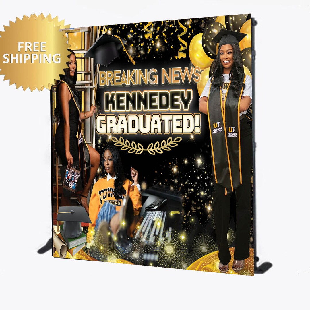2023 Graduation Backdrop, Photo Graduation Backdrop, 2023 Graduation ...