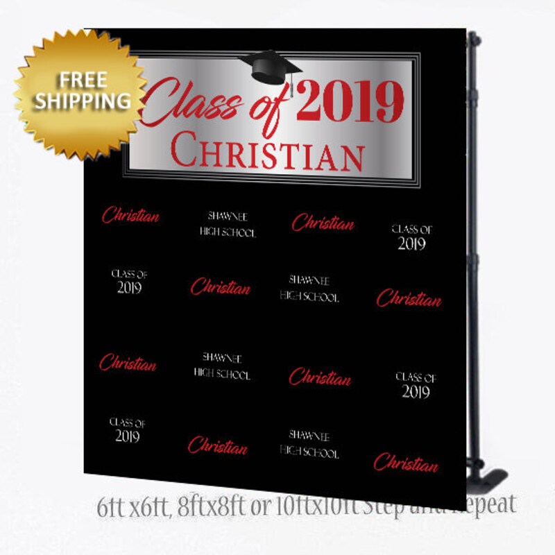Graduation Backdrop 2019 - Etsy
