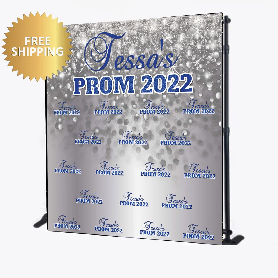 Custom Backdrop, Prom Step and Repeat Backdrop, Prom 2023 Backdrop ...