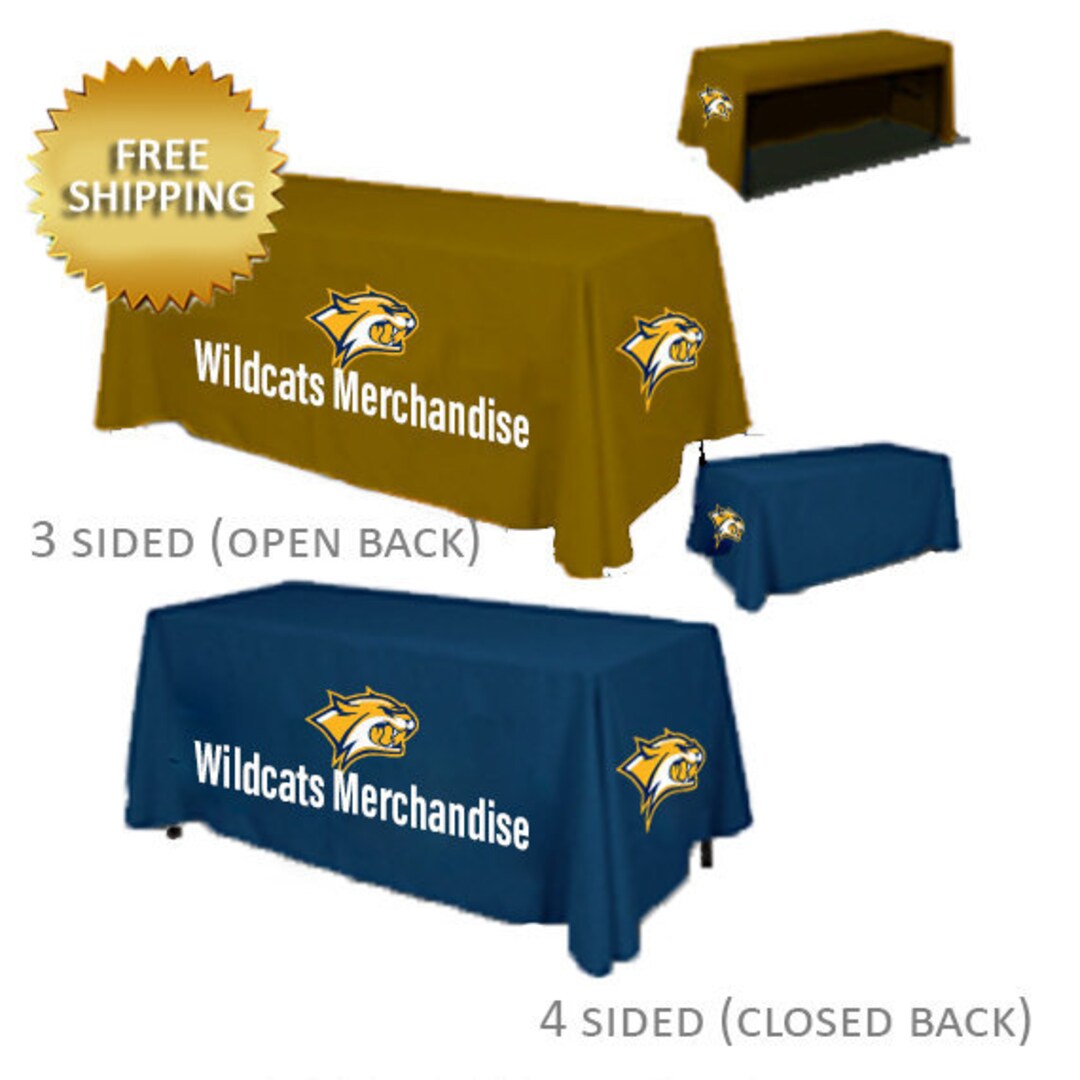School Table Cloth, Custom Table Cloth, Trade Show Table Cloths ...