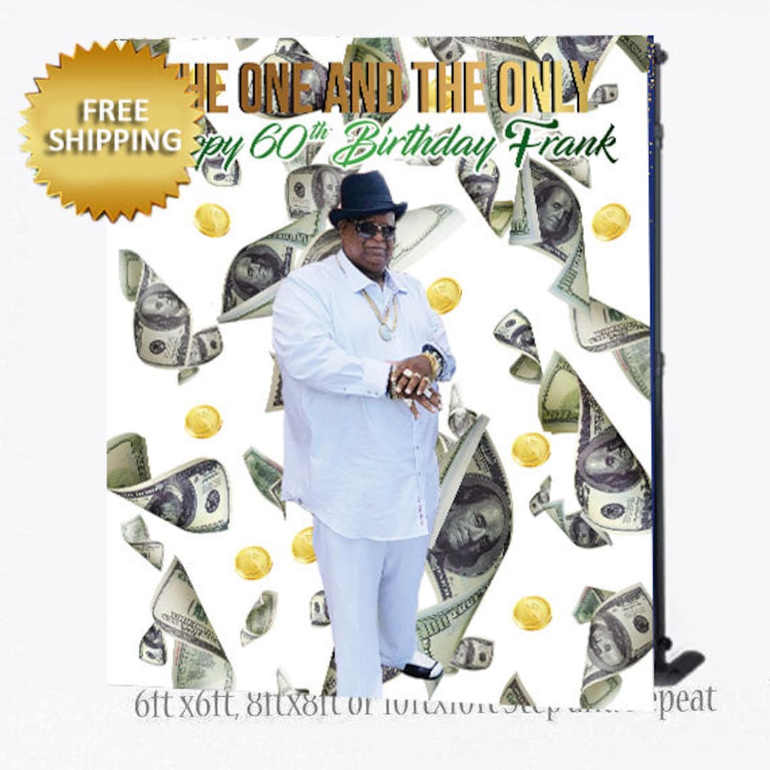 Custom Backdrop, Players Ball Step and Repeat, Money Backdrop, Players ...