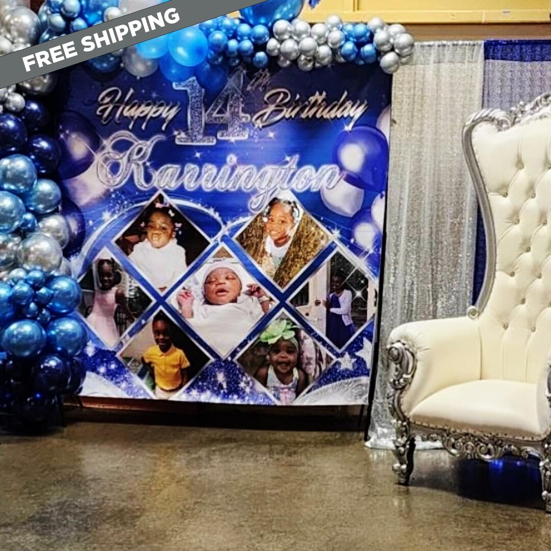 Collage Backdrop, Photo Backdrop, Photo Step and Repeat, Custom ...