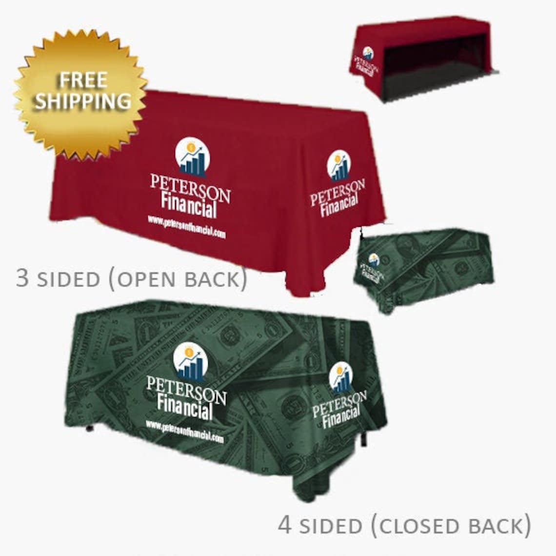 Custom Table Cloth for Expos Personalized With Your Company - Etsy