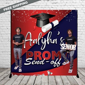 Prom Step and Repeat, Prom Backdrop, Red and Black, Photo Step and ...