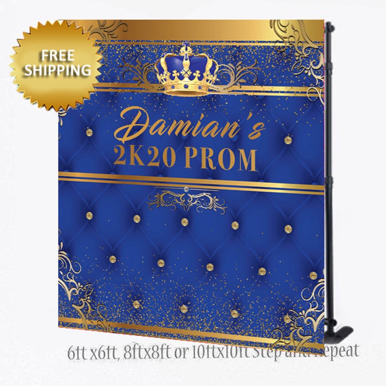 Prom Backdrop Prom Step And Repeat Backdrop Royalty Etsy