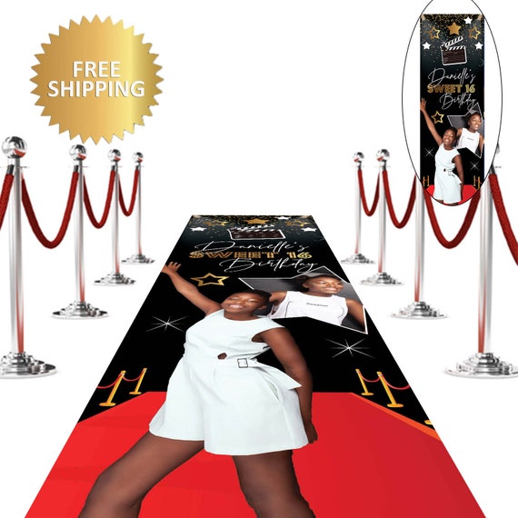 Custom Red Carpet Floor Decal Sticker Red Carpet Runner - Etsy