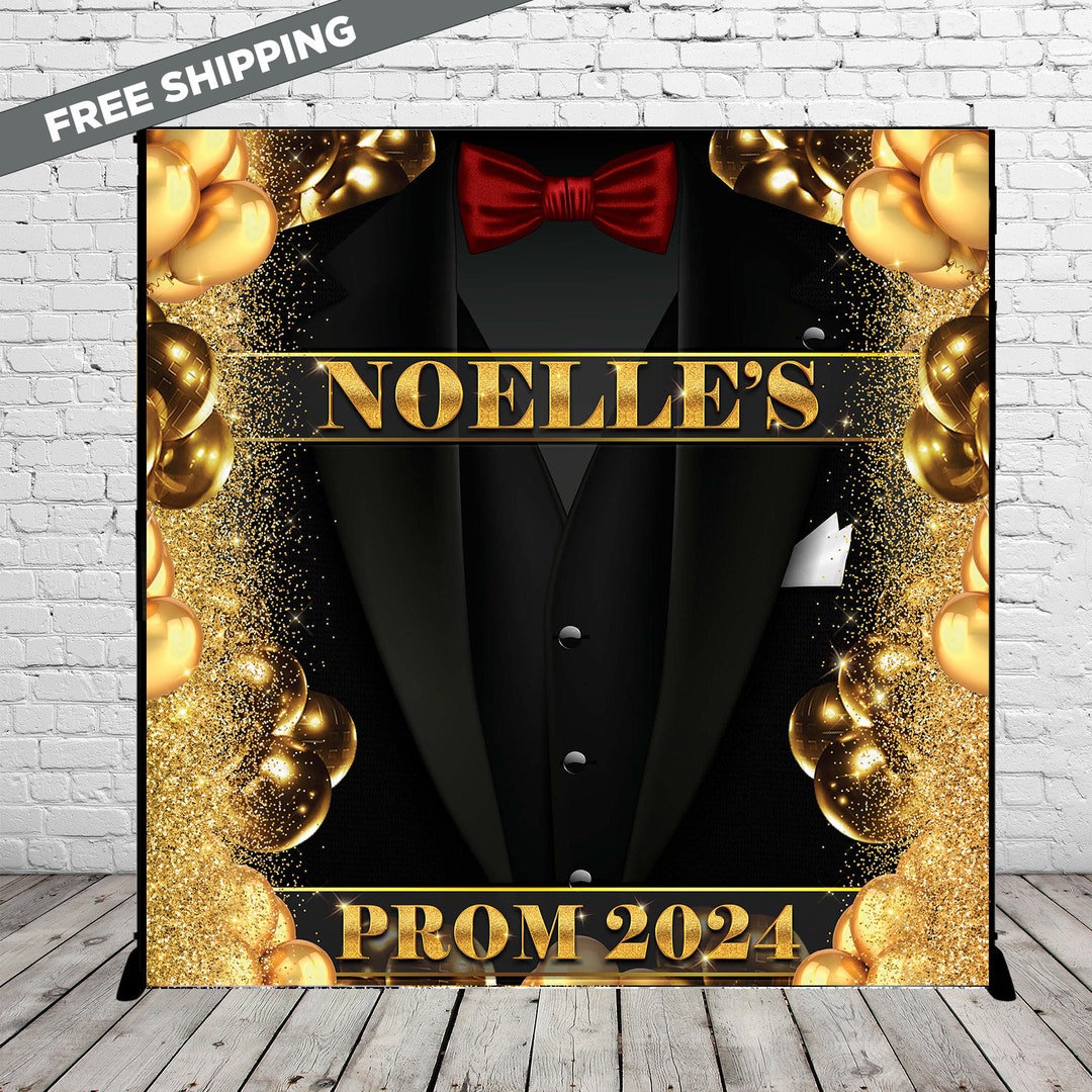 Prom Tuxedo Backdrop Prom Step And Repeat Photo Step And Repeat