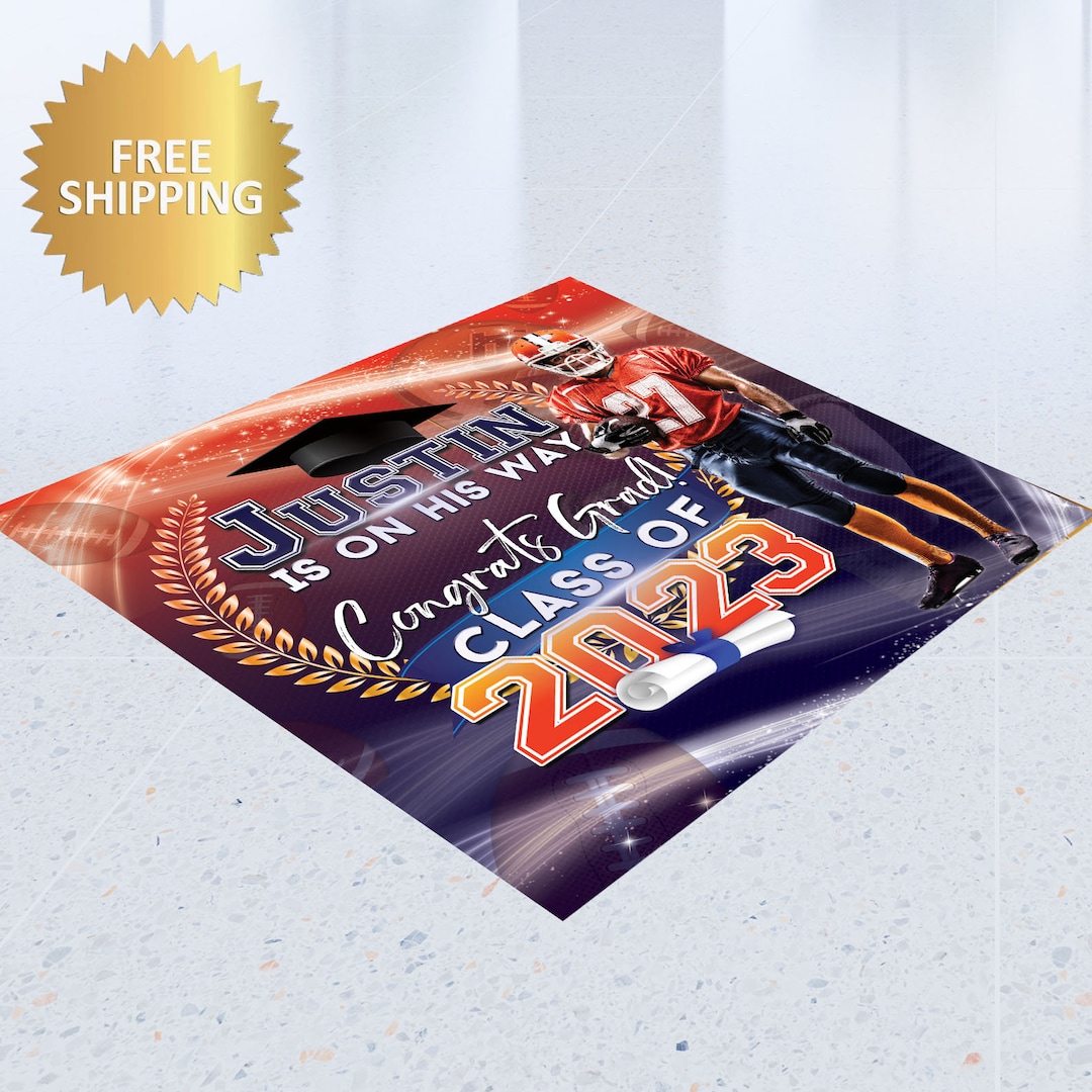 2023 Graduation Decal, Removable Sticker, Removable Vinyl Sticker,floor ...