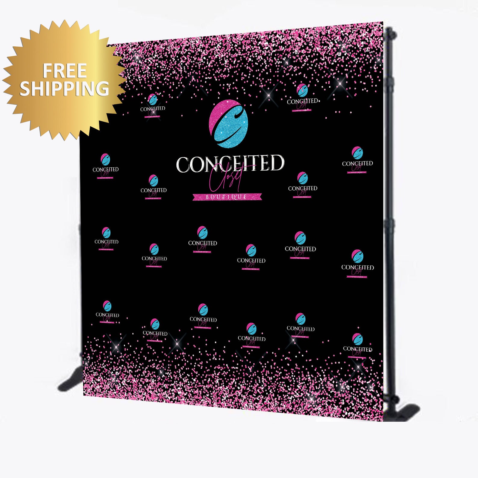 Custom Logo Step and Repeat Backdrop Logo Step and Repeat | Etsy