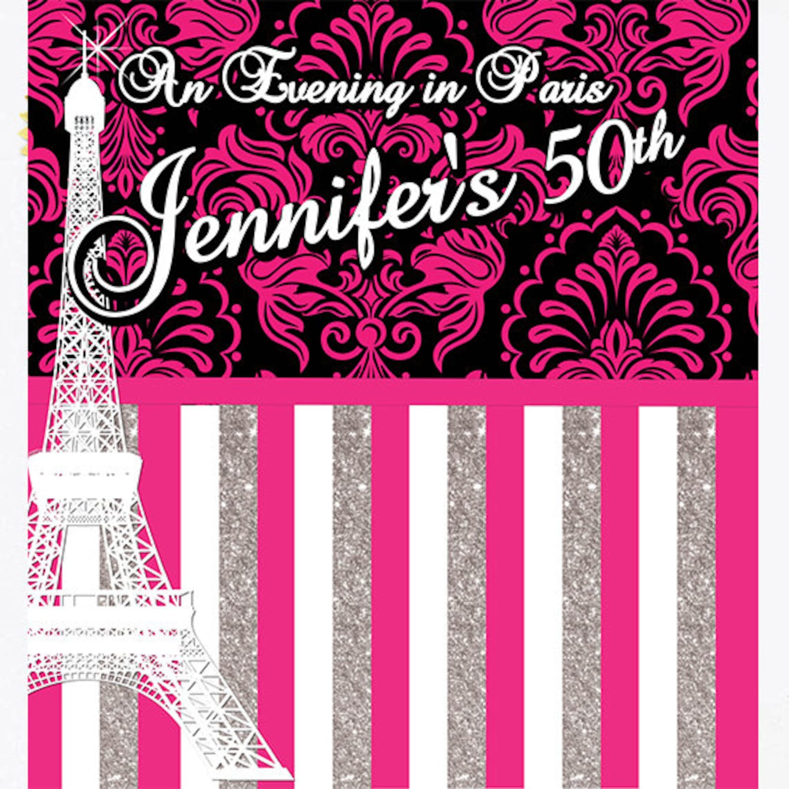 Paris Step and Repeat eiffel Tower Backdrop Paisley Step and - Etsy
