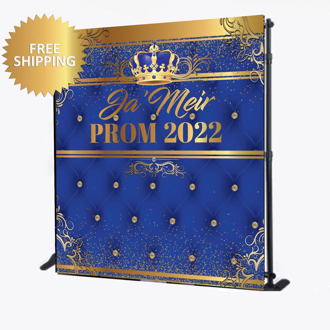 Prom Backdrop, Prom Step and Repeat Backdrop, Royalty Backdrop, Royalty ...