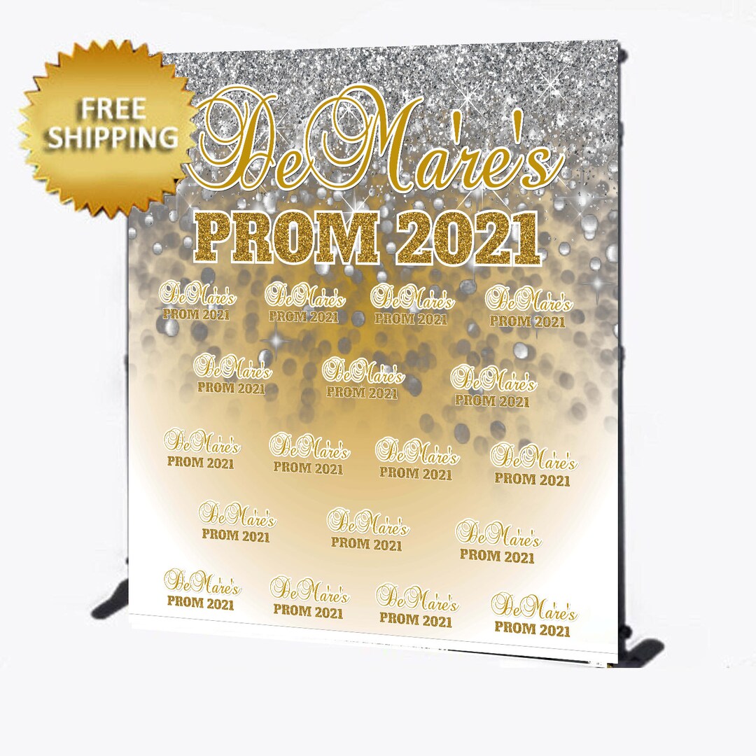 Prom Backdrop, Prom 2021 Backdrop, Sweet 16 Birthday Photo Booth, Prom ...