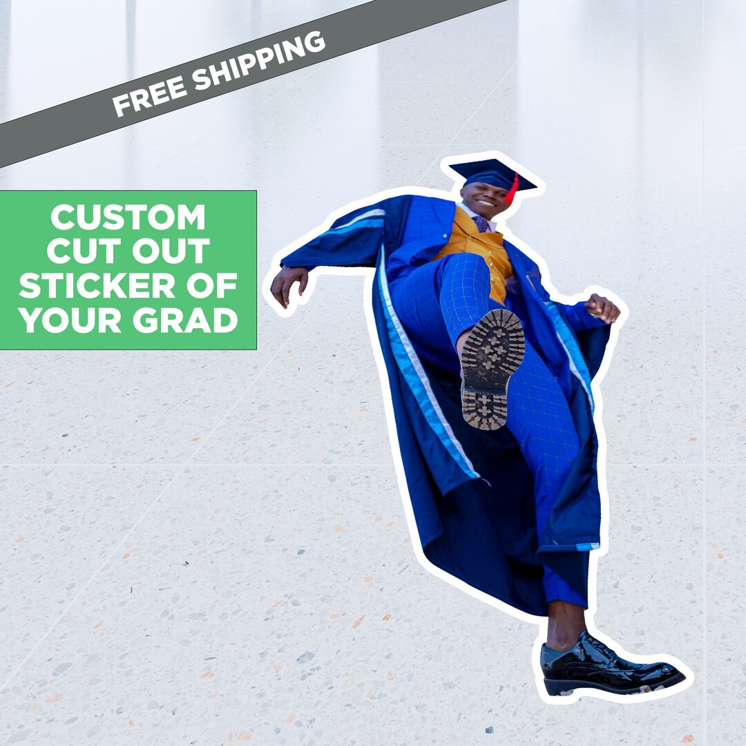 Prom Decal, Die Cut Decal, Graduation Decal, Graduation Backdrop ...