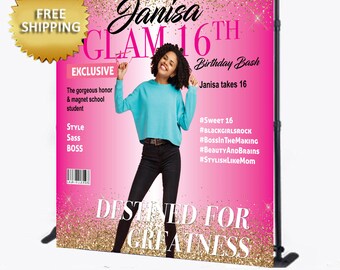 Magazine Cover Backdrop | Etsy