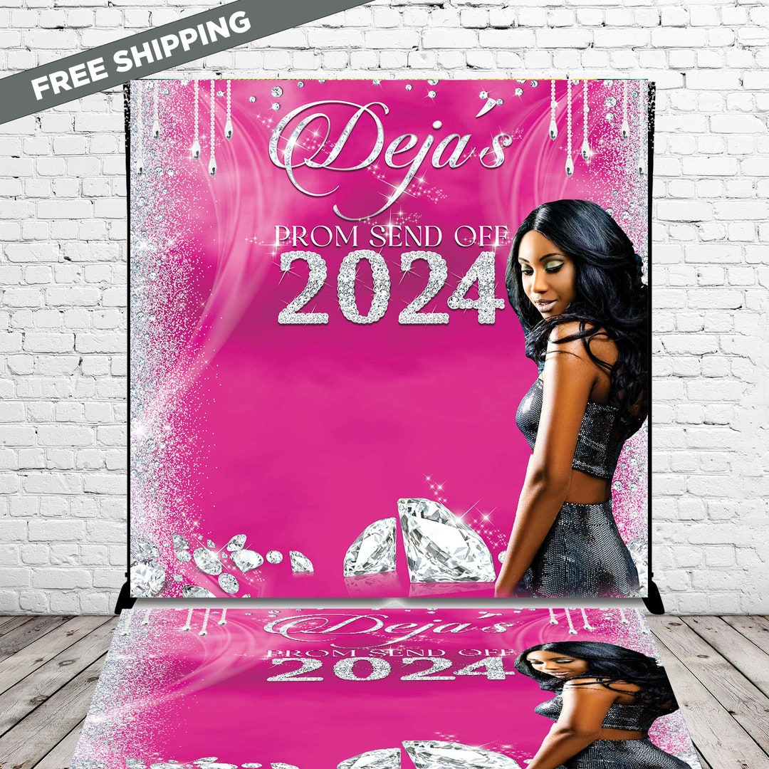 Prom Step And Repeat Backdrop Decal Custom Backdrop Bundle Deal