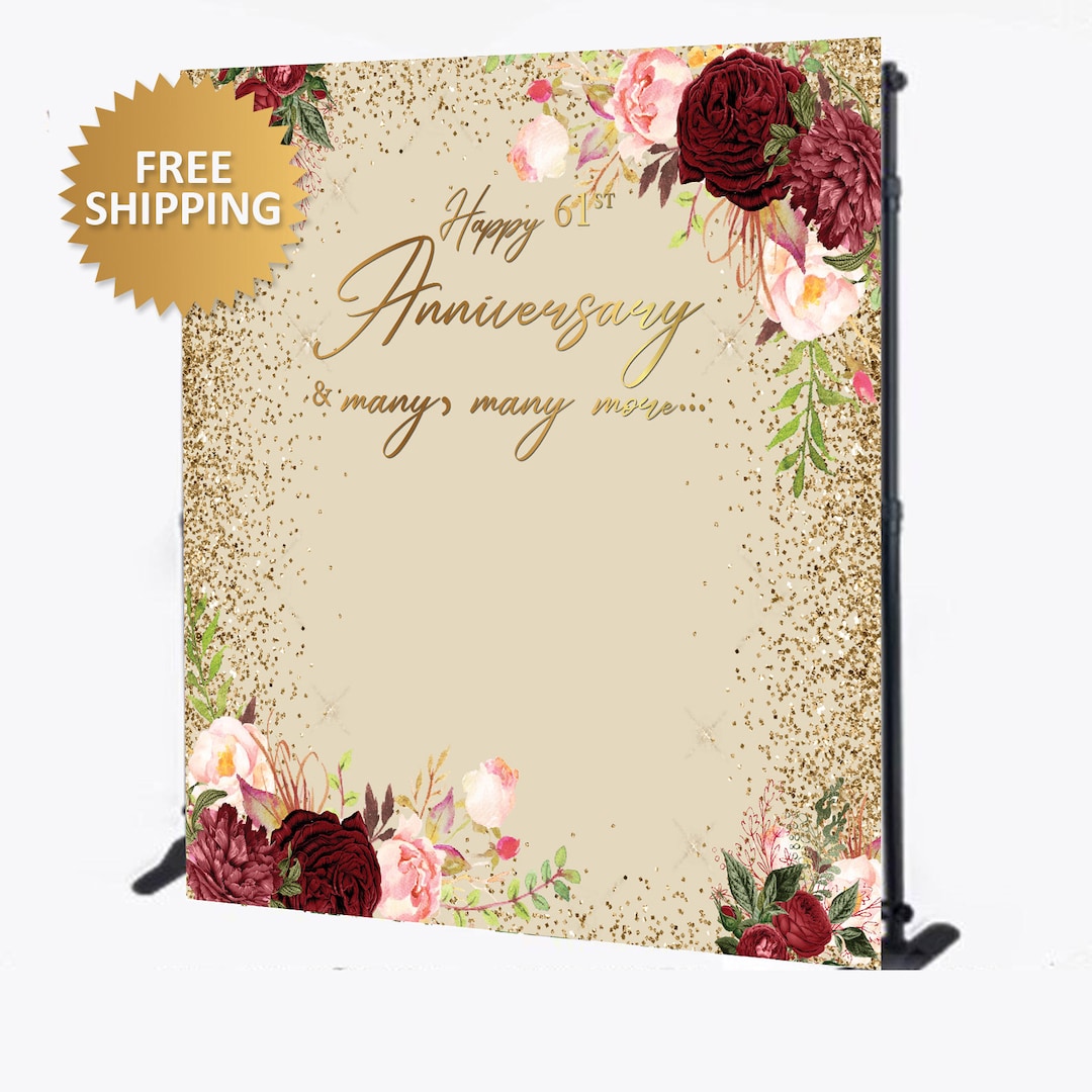 Wedding Backdrop,wedding Step and Repeat, Anniversary Step and Repeat ...