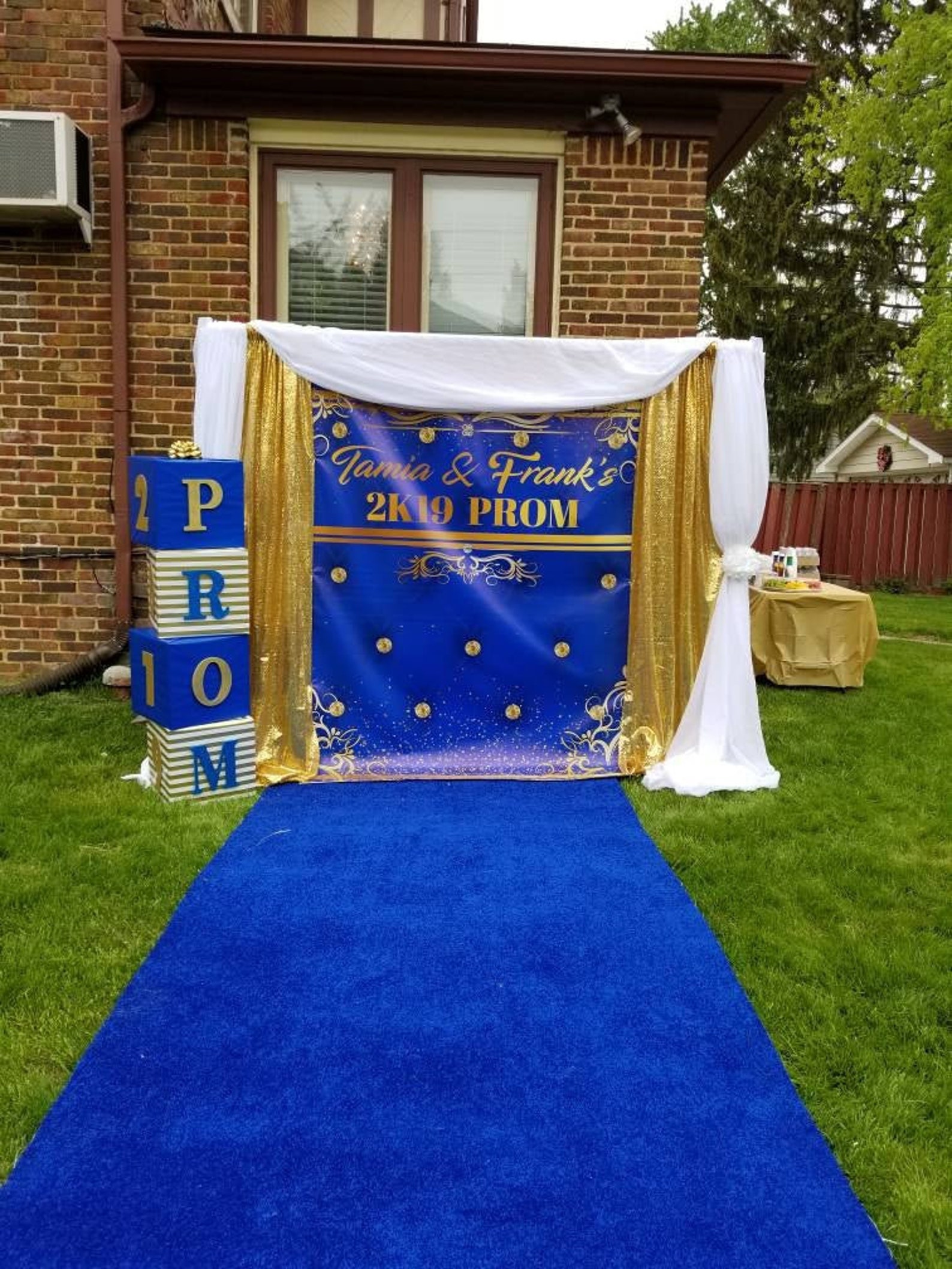 Prom Backdrop Prom Step and Repeat Backdrop Royalty - Etsy