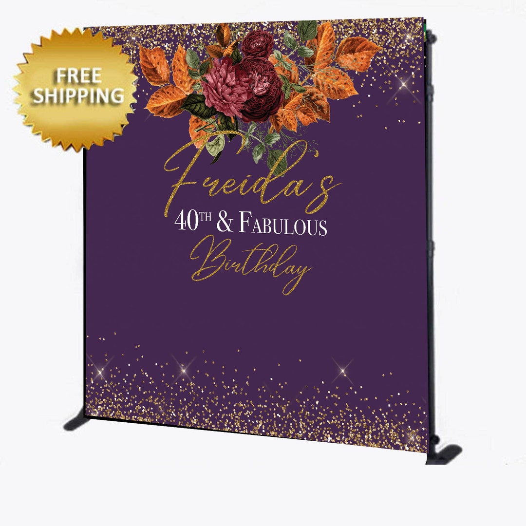 Rustic Backdrop, Rustic Step and Repeat, Birthday Backdrop, Birthday ...