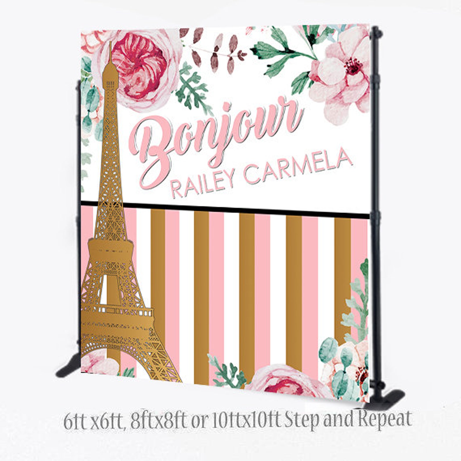 Eiffel Tower Backdrop Paris Backdrop Paris Step and Repeat - Etsy