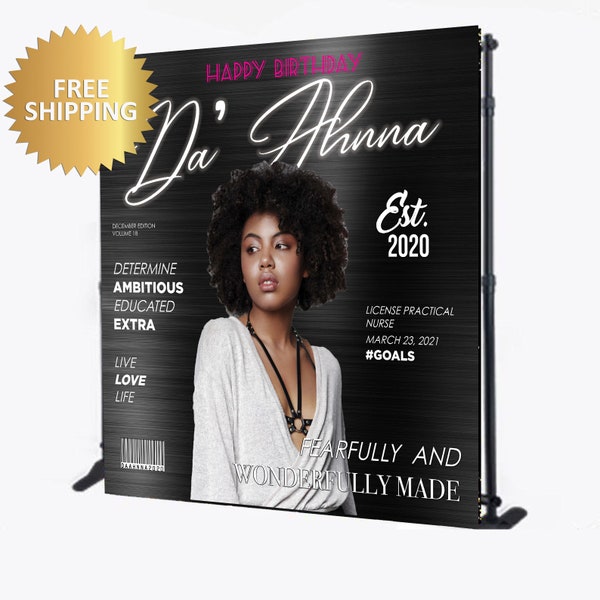 Custom Magazine Photo Booth - Etsy