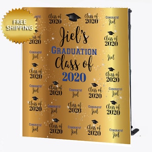 Graduation Backdrop, Graduation Step and Repeat Backdrop, 2020 ...
