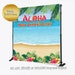 Aloha Photo Booth Backdrop, Hawaii Back Drop, Step and Repeat Backdrop ...