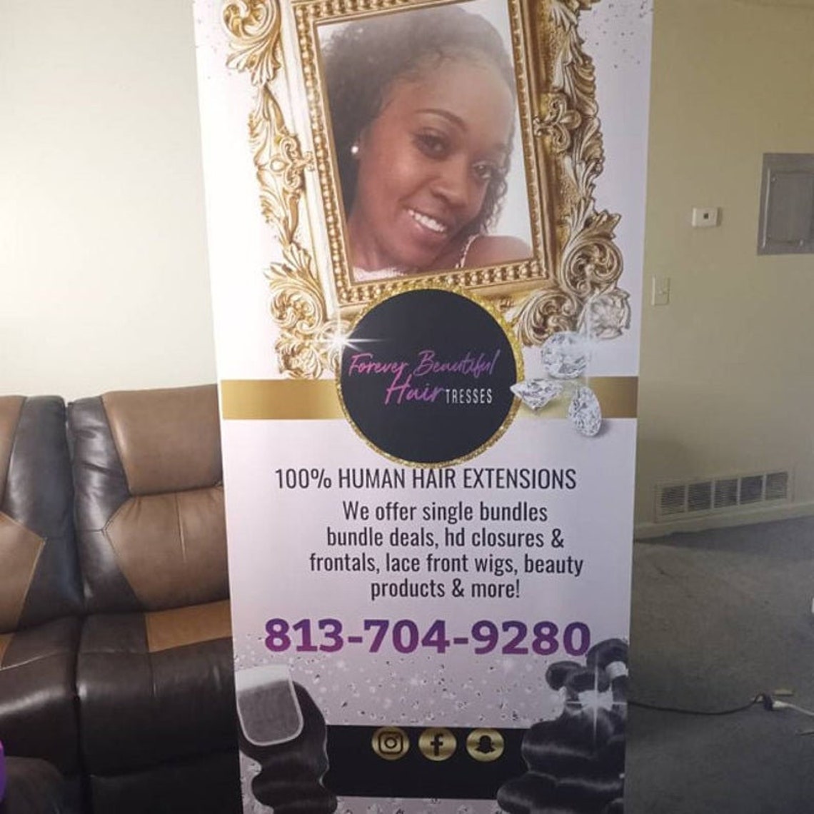 Pop up Shop Banner Custom Roll up Banner Stand Trade Show - Etsy