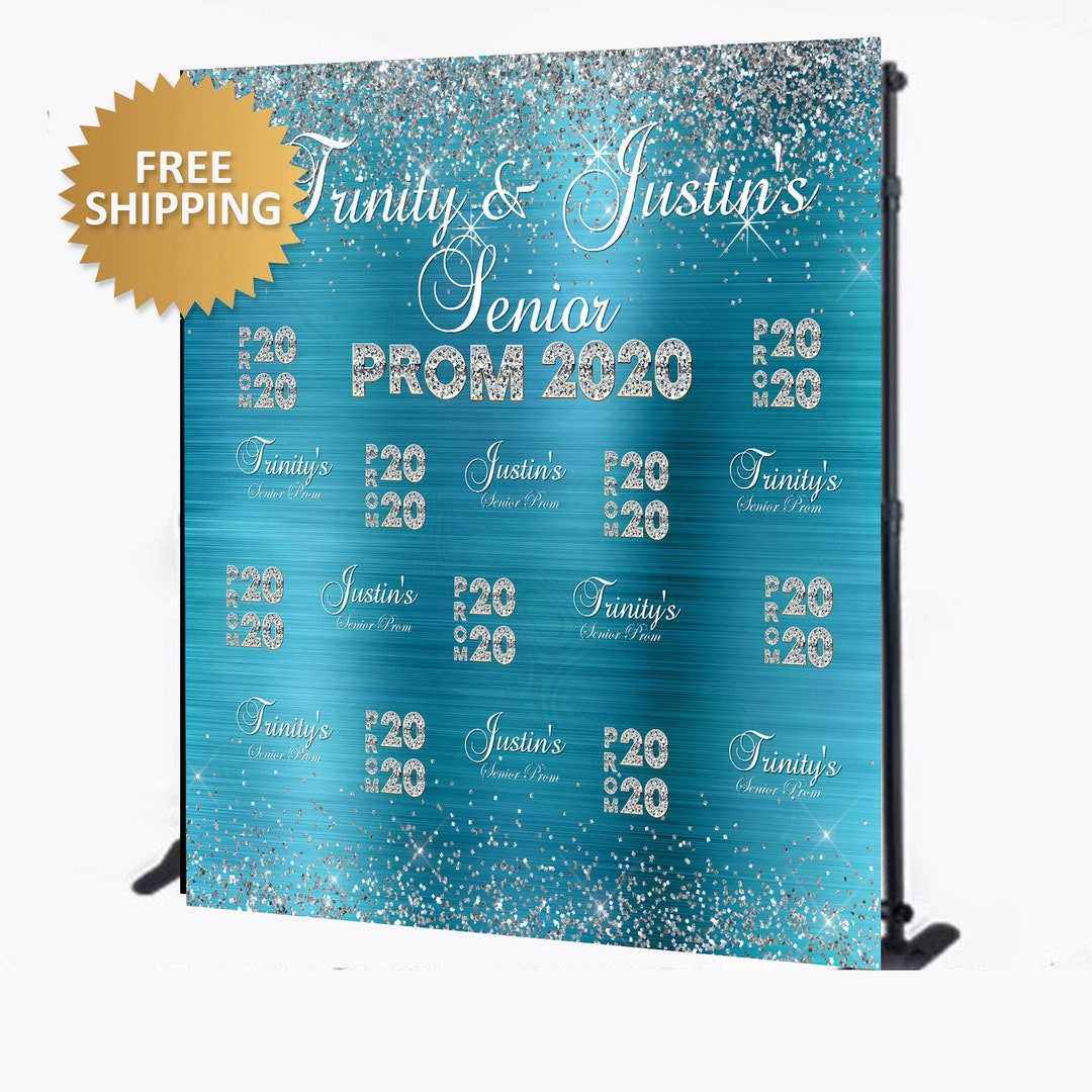 Prom 2021 Backdrop, Prom 2021 Step and Repeat, Prom Backdrop, Prom ...