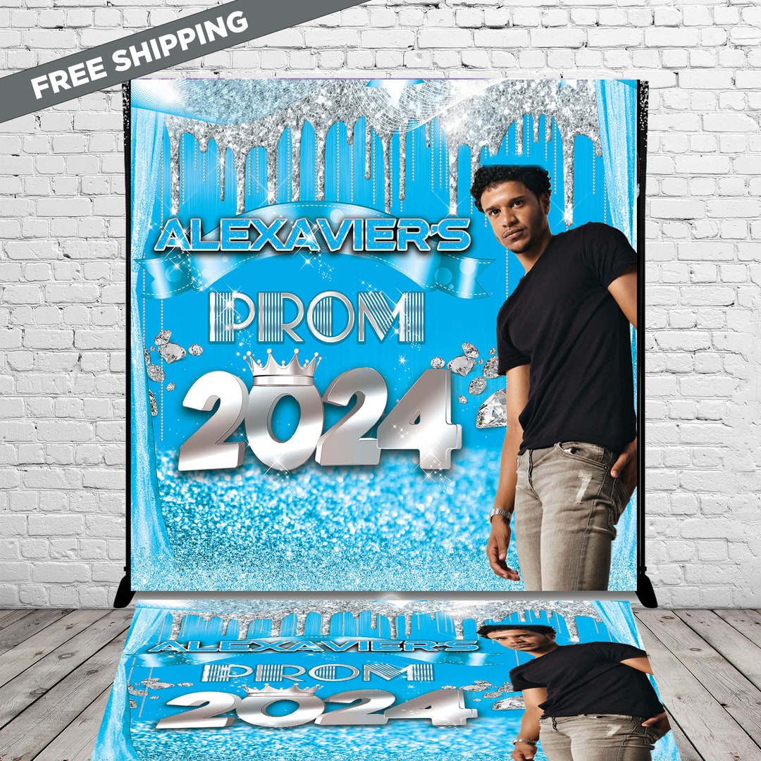 2024 Prom Backdrop and Decal, Backdrop Decal Bundle, Photo Backdrop ...