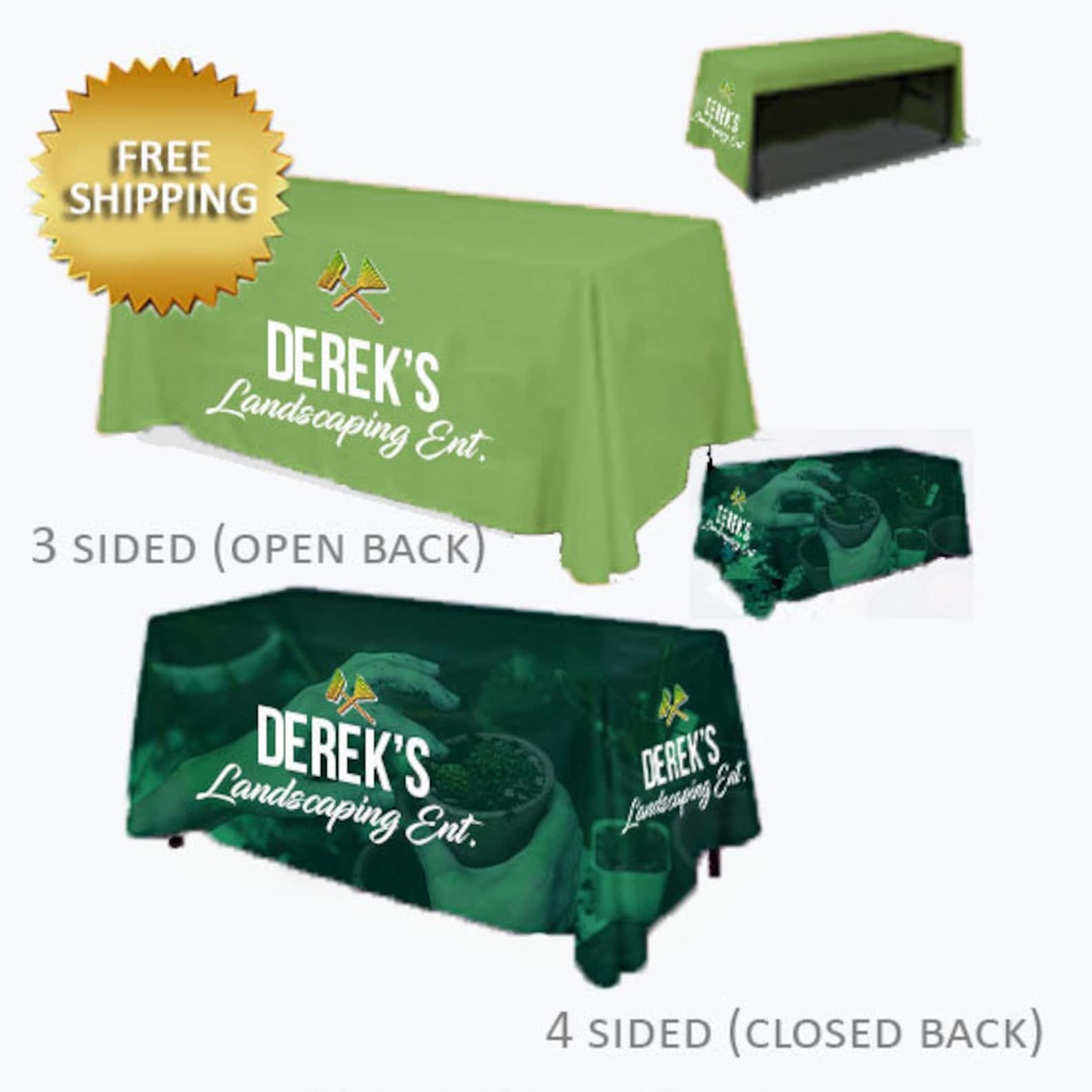 Custom Table Cover School Table Cloth Business Table Cloth for Expos ...
