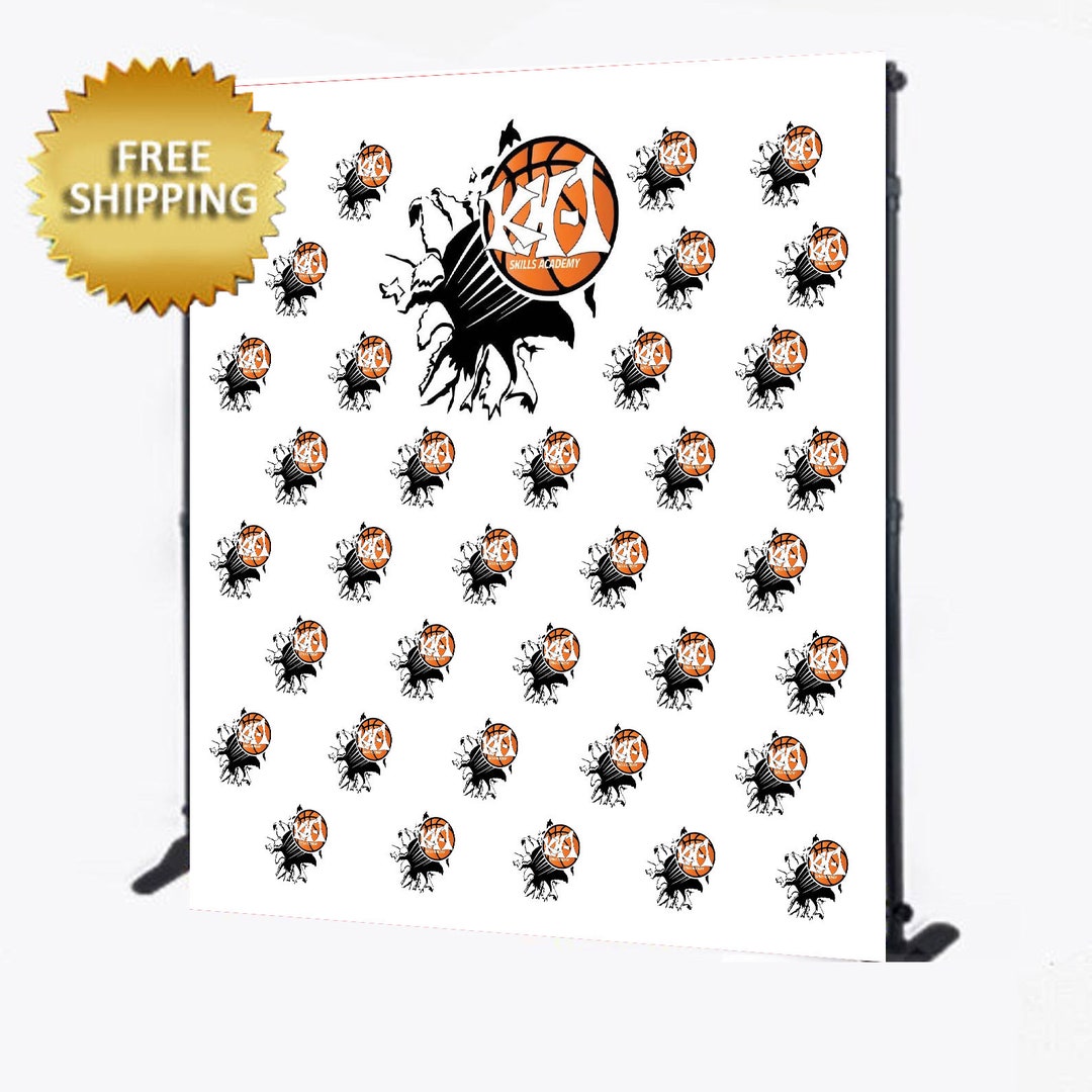 Logo Backdrop, Logo Banner, Logo Step and Repeat, Trade Show Backdrop ...